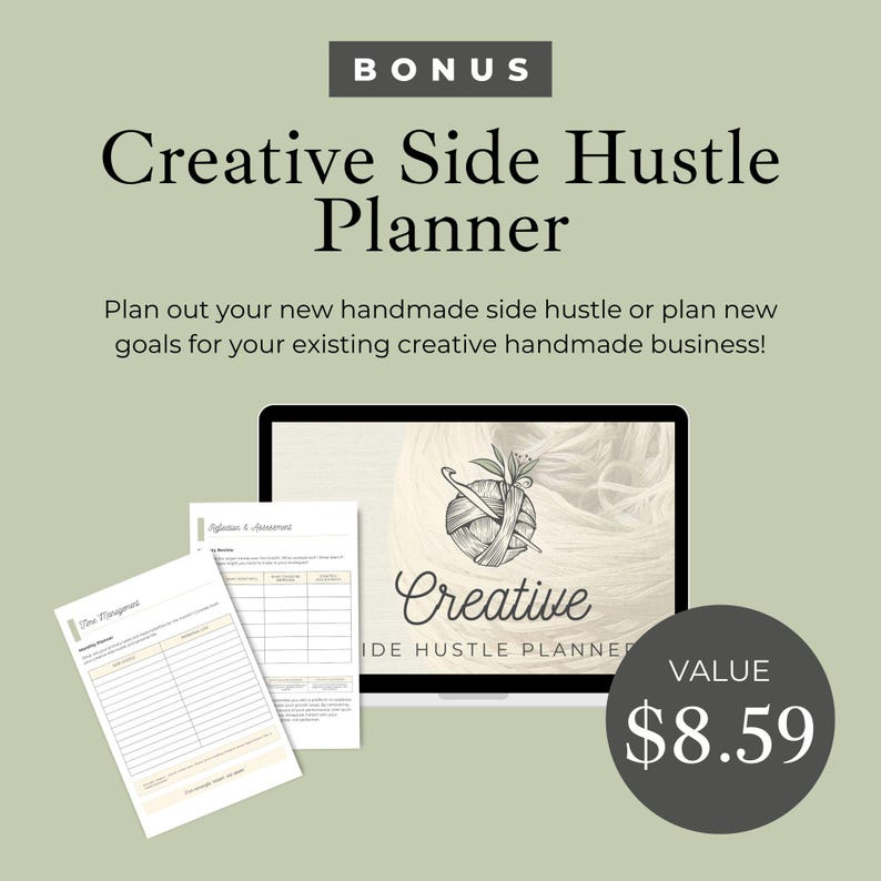 Printable Handmade Craft Show Planning Bundle, Crafting Vendor Fair ...