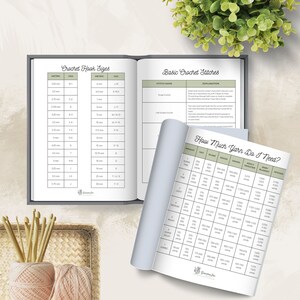 Crochet Cheat Sheet Printable Bundle, Beginner Crochet Reference Card ...