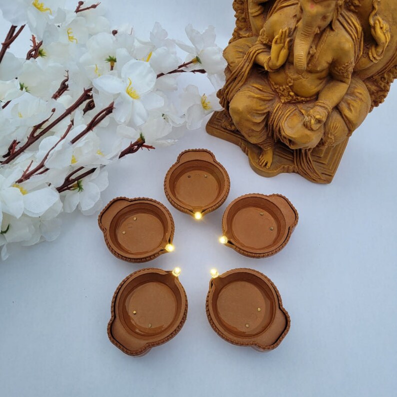 Diwali Diya Water Sensor LED - Etsy