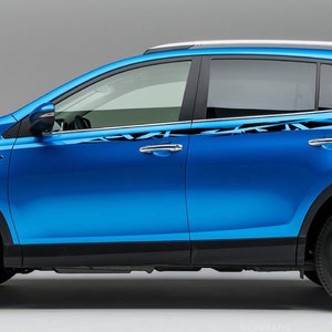 2x Body Decals Side Stripe Sticker Logo Graphics Vinyl High Quality ...