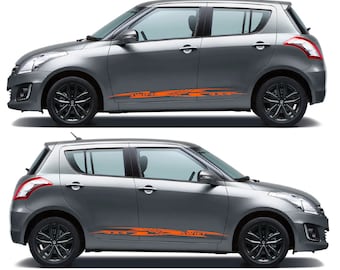 Sport Door Racing Side Stripe Decal Kit Air Release Vinyl Fits Suzuki ...