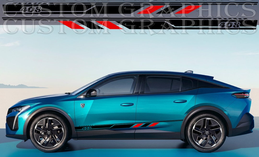 2x Body Decals Side Stripe Sticker Logo Graphics Vinyl High Quality ...