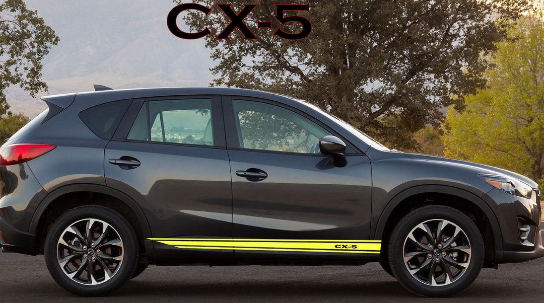 Exclusive Side Stripe Decal Graphic Sticker Kit Compatible With Mazda ...