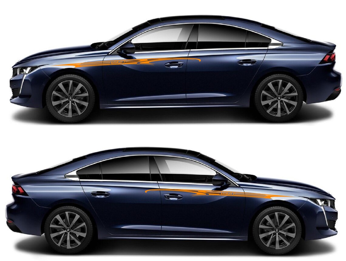 2x Body Decals Side Stripe Sticker Logo Graphics Vinyl High - Etsy