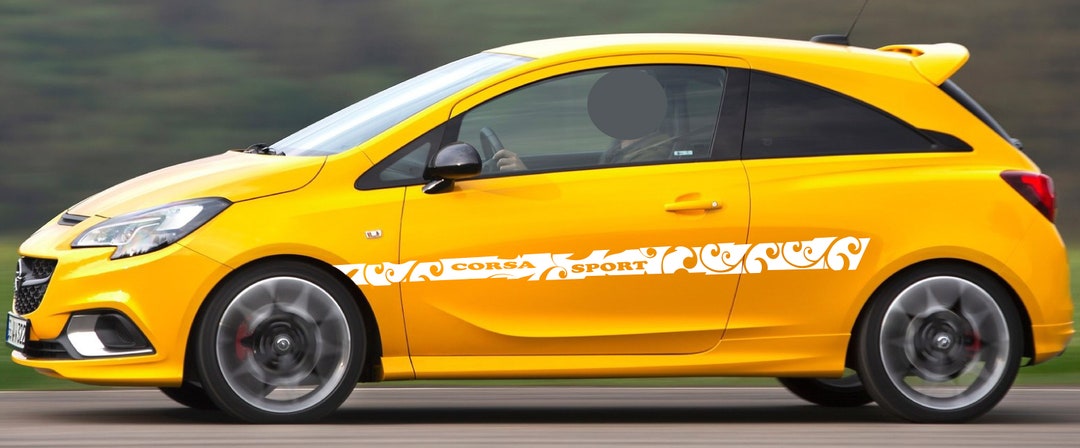 New Set of Stickers Decal Stripe Body Kit Sport Side Door Sticker ...