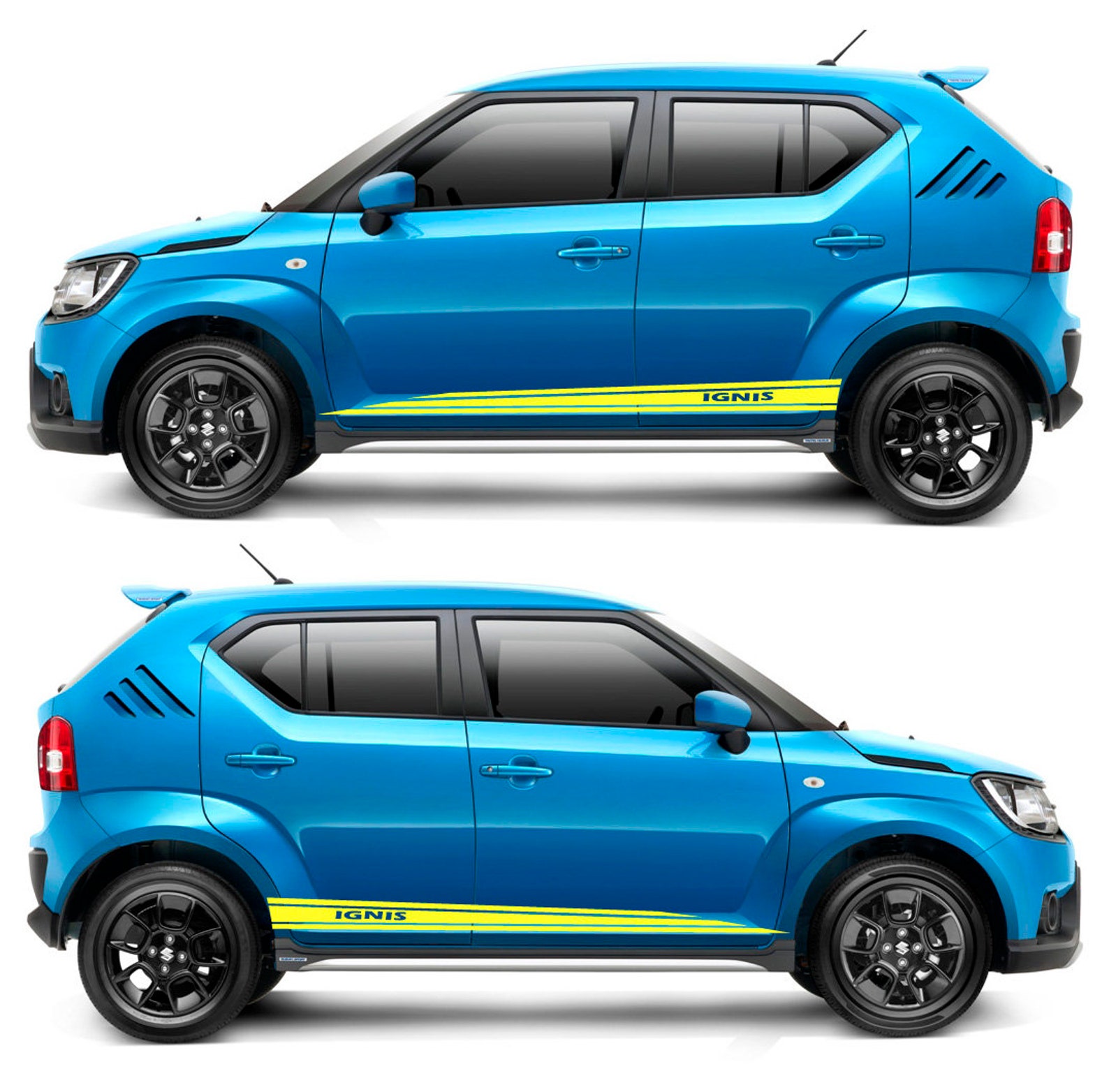 Set of Stickers Decal Stripe Body Kit Sport Side Door Sticker - Etsy