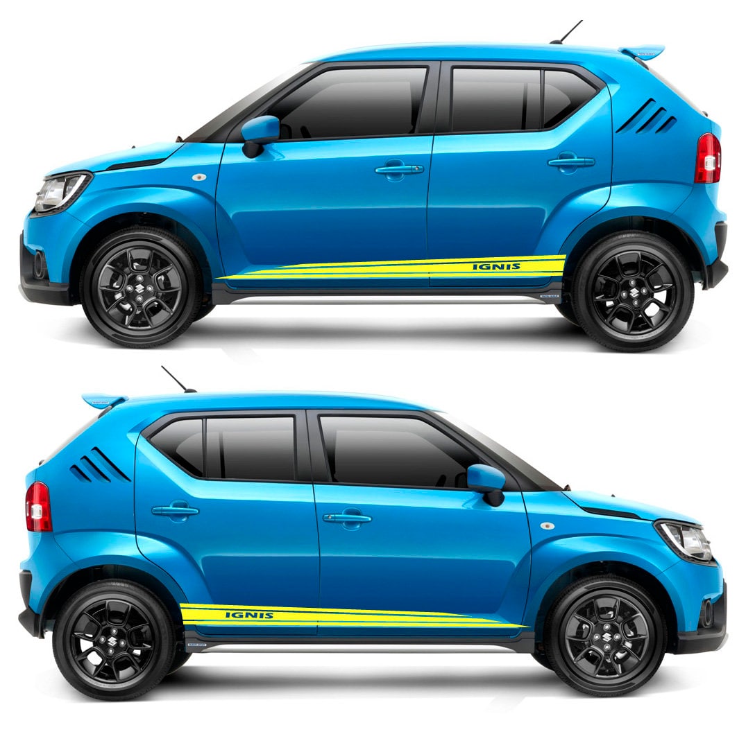 Set of Stickers Decal Stripe Body Kit Sport Side Door Sticker - Etsy