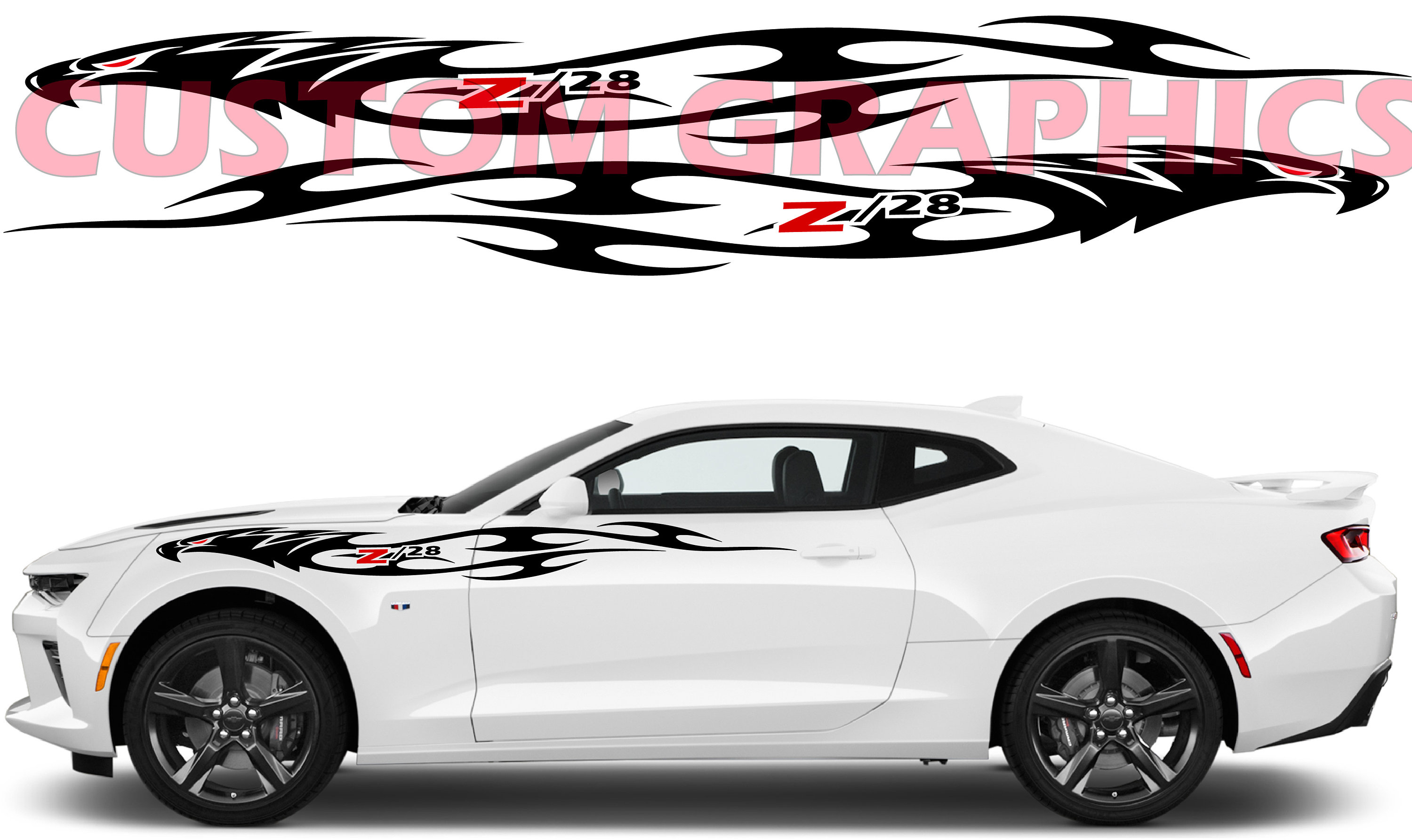 Camaro decals store
