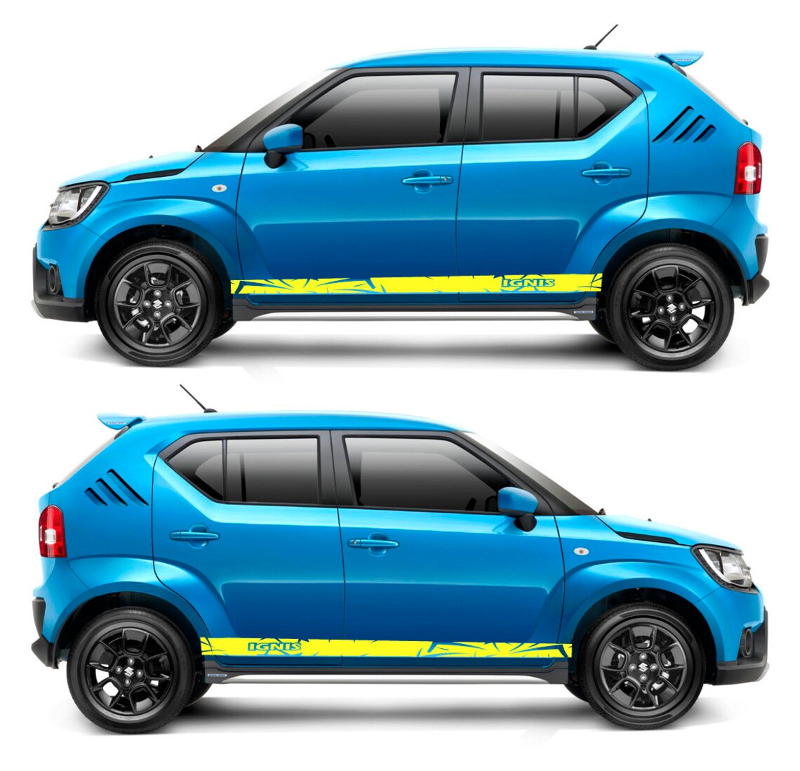 Set of Stickers Decal Stripe Body Kit Sport Side Door Sticker - Etsy