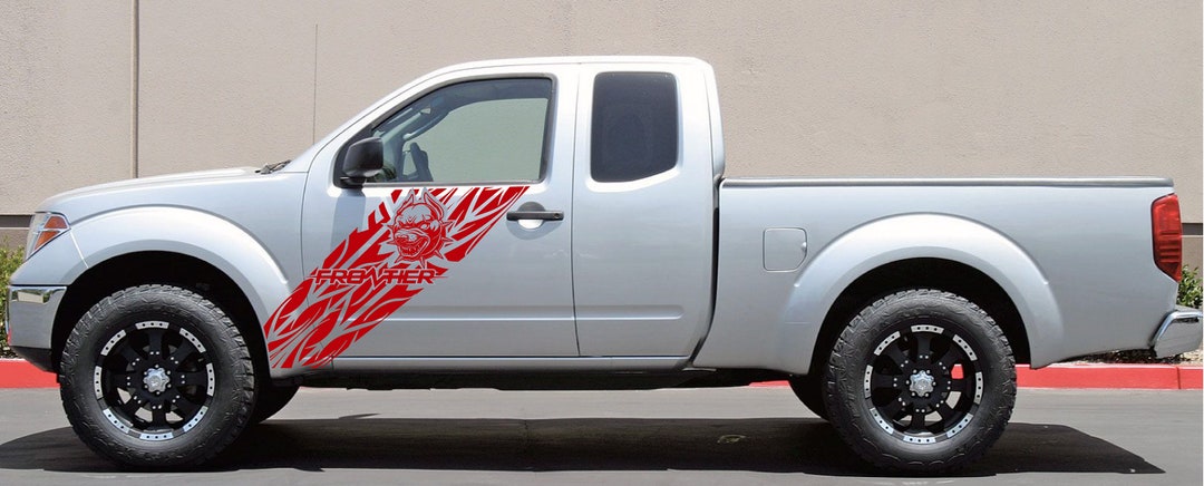 Nissan Frontier Side Stripe Decal: Racing Style Graphics Set - Etsy