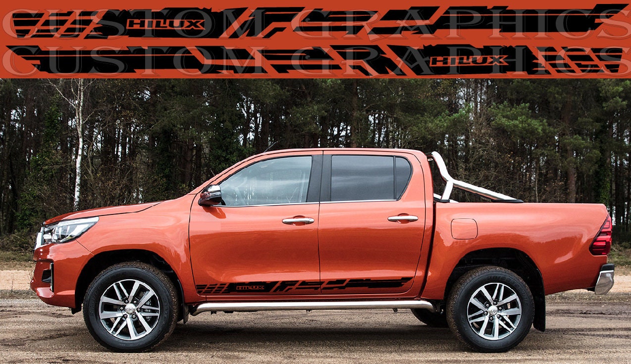 2x Body Decals Side Stripe Sticker Logo Graphics Vinyl High - Etsy