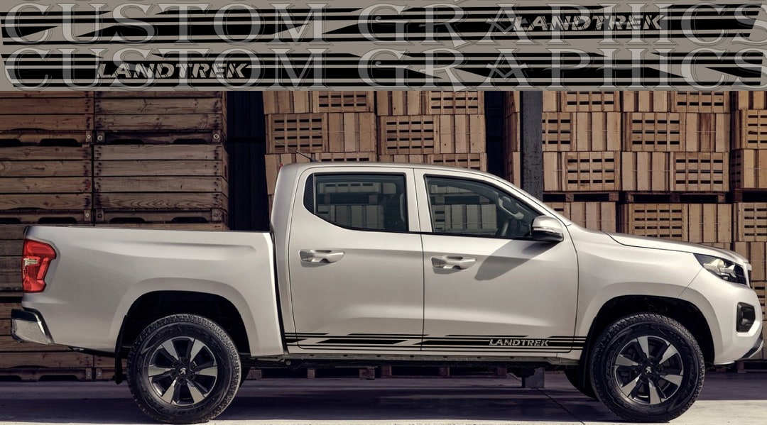 Side Door Stripe Custom Kit Stickers Set Kit Compatible With Peugeot ...