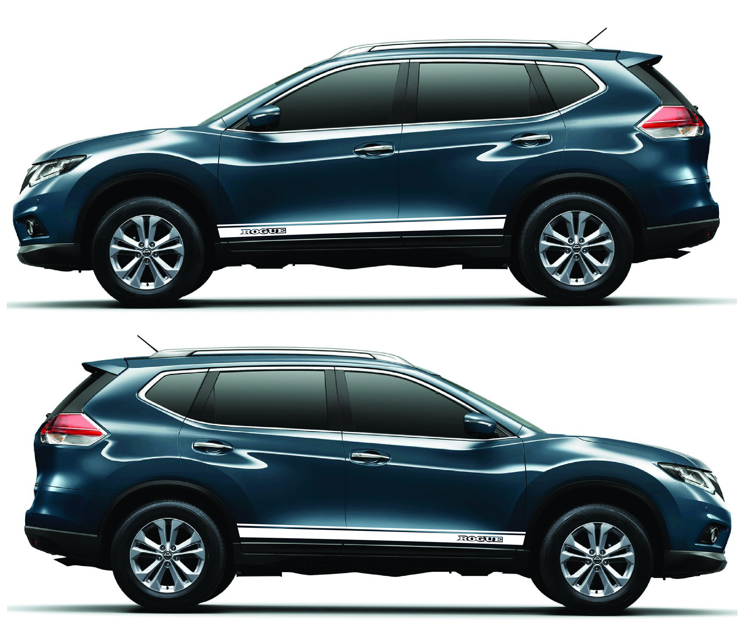 Nissan Rogue Side Stripe Decals: Custom Vinyl Graphics Kit - Etsy
