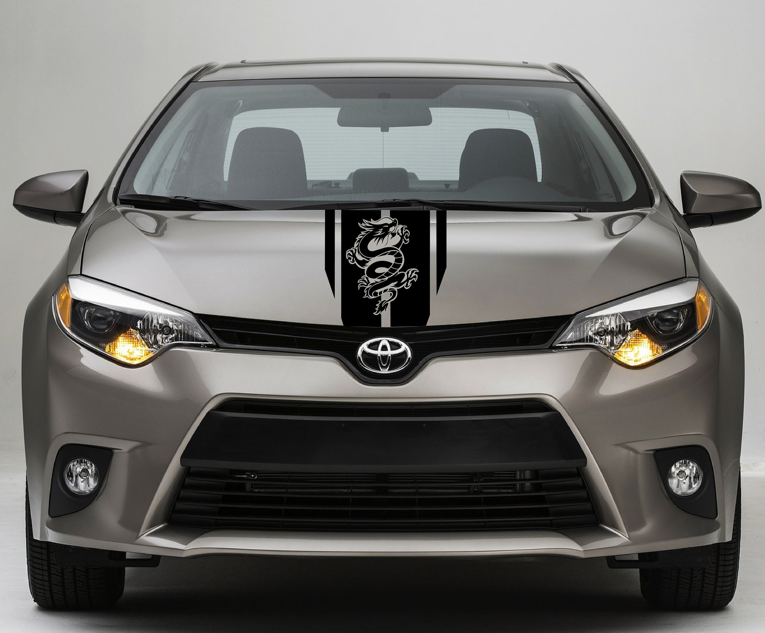 Exclusive Hood Dragon Design Decal Stripe Compatible With Corolla - Etsy