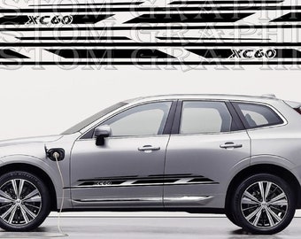 New Custom Set of Stickers Decal Stripe Body Kit Sport Side Door ...