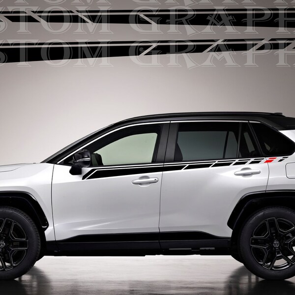 Toyota Rav4 Side Decals - Etsy