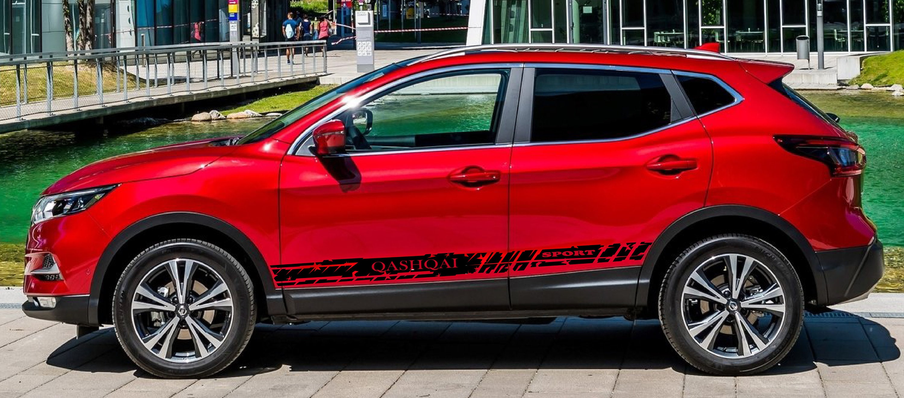 Exclusive 2X Set of Stickers Decal Stripe Body Kit Compatible With ...