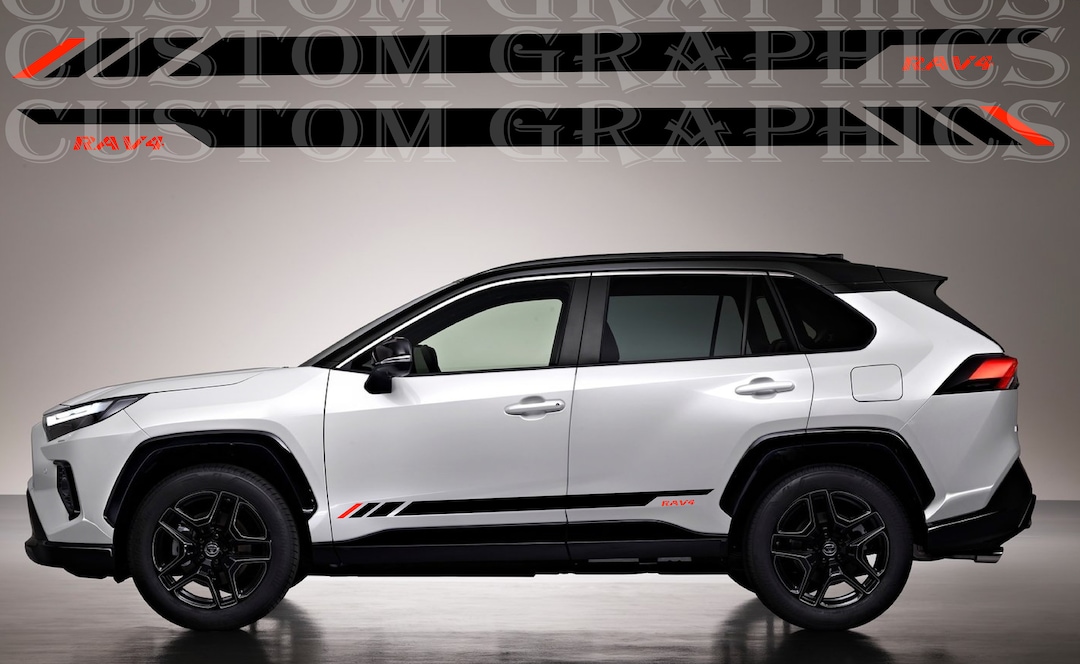 Exclusive 2X Side Door Stripe Vinyl Decal Graphic Sticker Kit ...