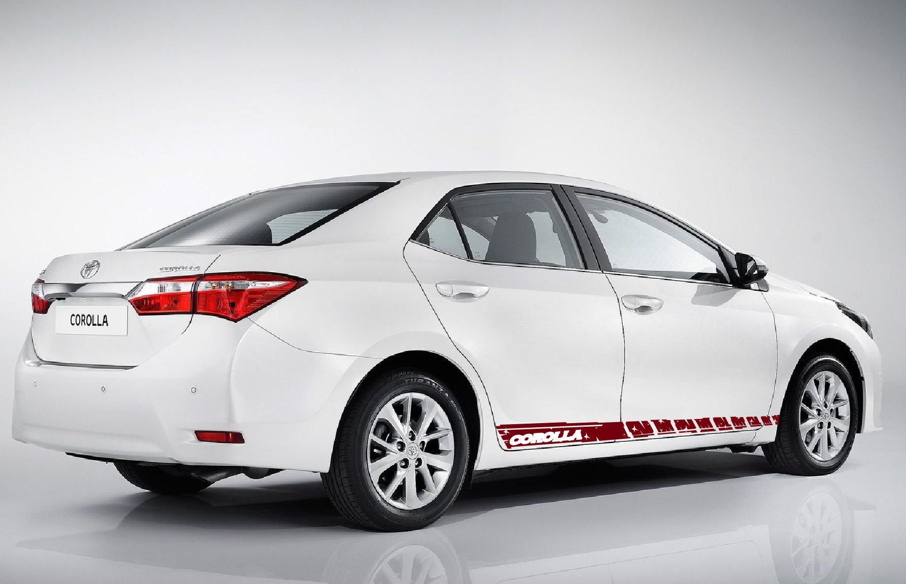 Best Side Stripe Decal Graphic Sticker Kit Compatible With Corolla - Etsy