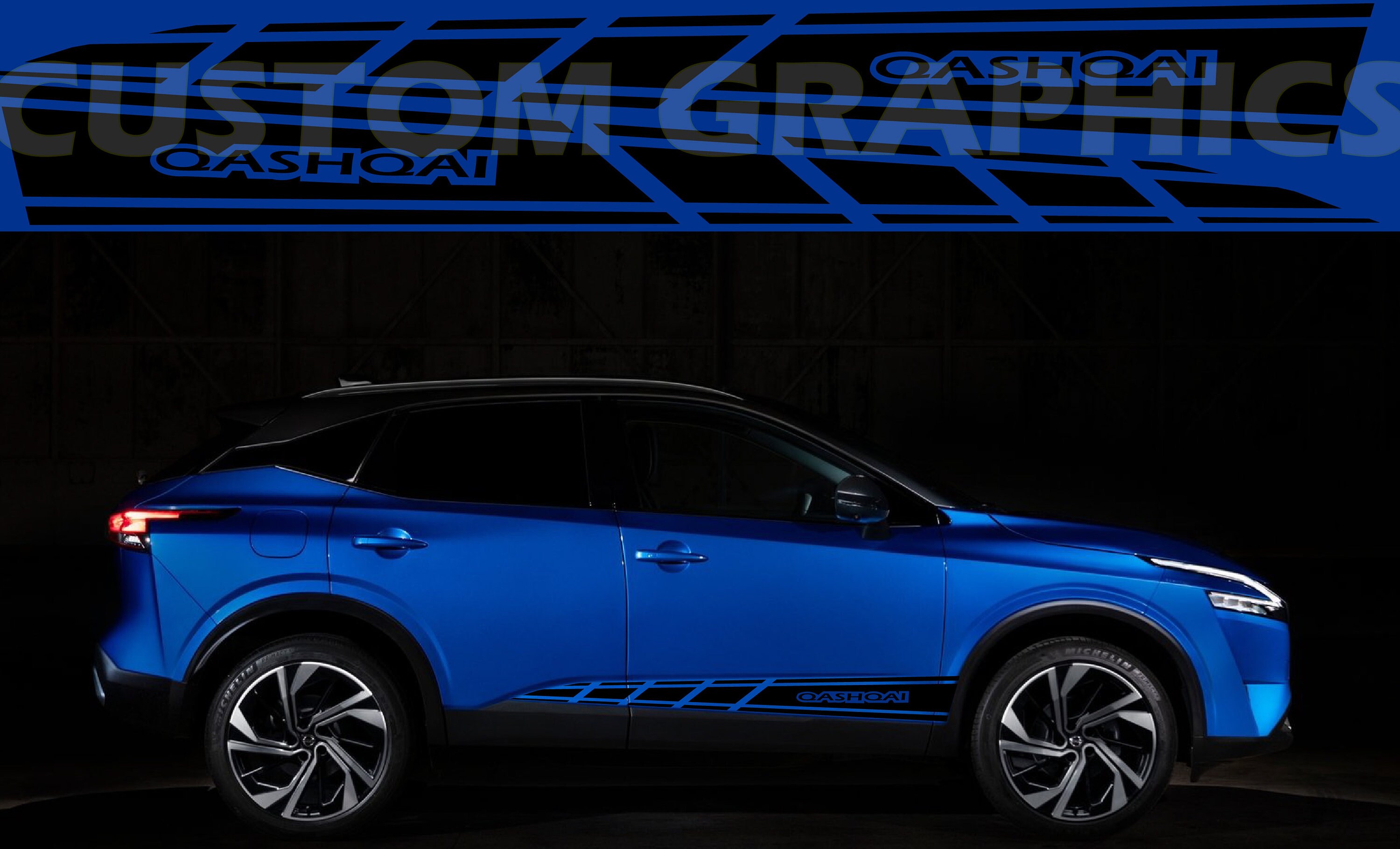 Best Custom Design Decal Graphic Sticker Door Sport Stripe Kit - Etsy