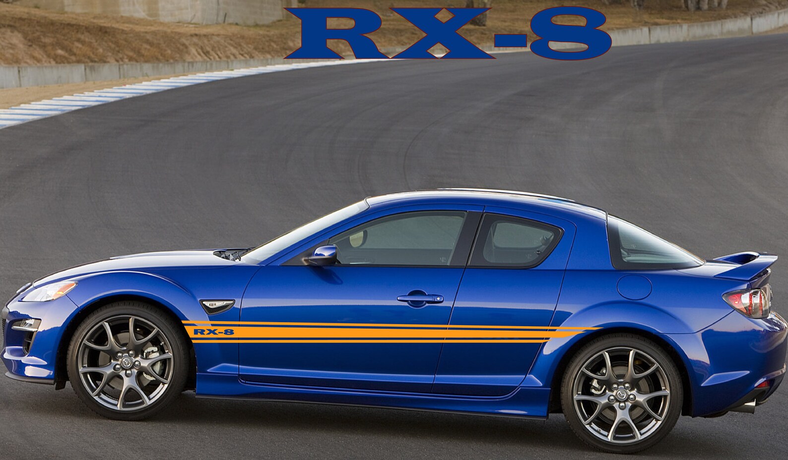 Mazda Side Stripe Decal Kit: Sport Design Vinyl Sticker - Etsy