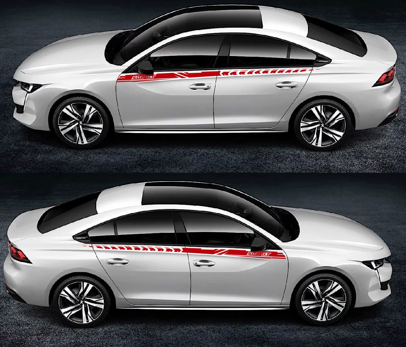 Pair of Sport Side Stripes Decal Sticker Vinyl High Quality - Etsy