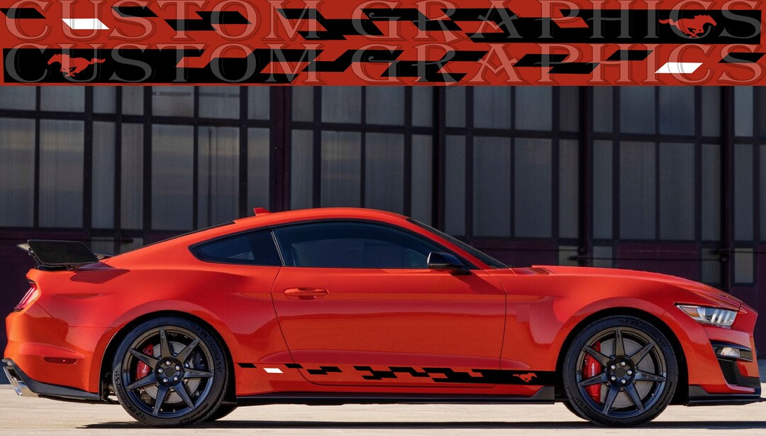 Vinyl Decals for Your Ride Compatible With Ford-mustang Shelby GT500 ...