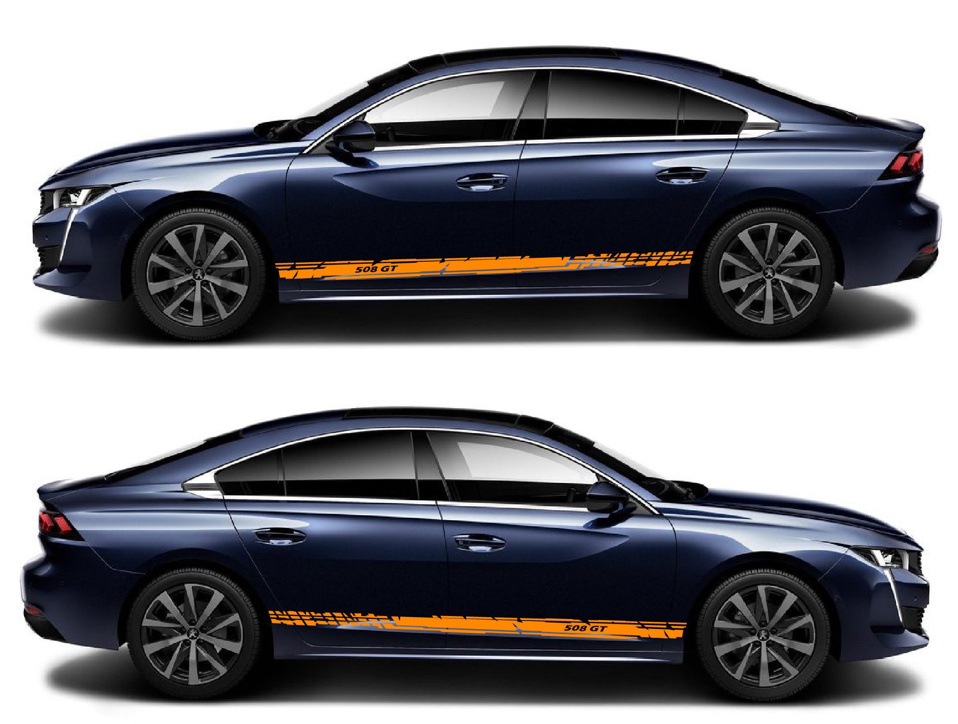 Set of Racing Side Stripes Decal Sticker Graphic High Quality ...