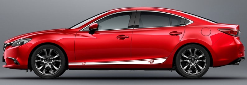 Exclusive 2x Body Decals Side Stripe Sticker Logo Graphics Vinyl High ...