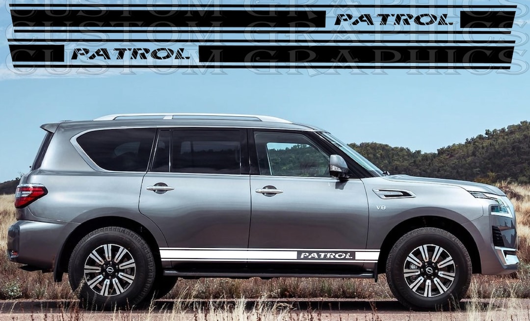 Vinyl Car Stickers for Any Vehicle Compatible With Nissan Patrol 2022 ...