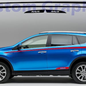 Best 4x Side Stripe Decal Graphic Sticker Kit High Quality Compatible ...