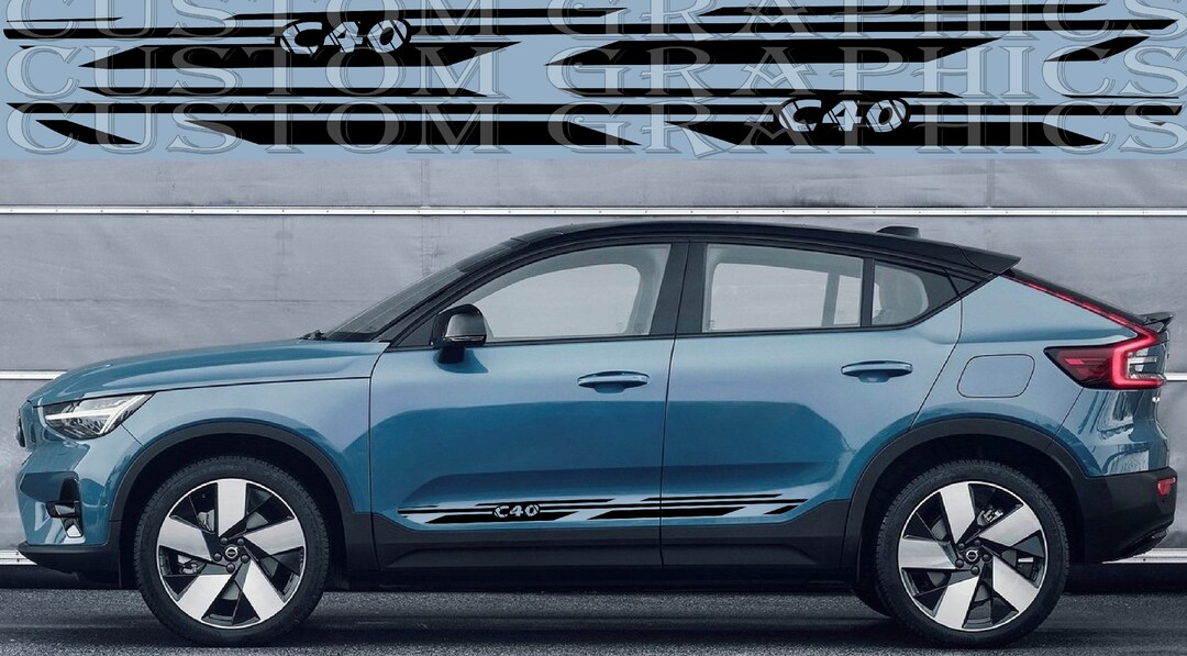 New Exclusive Side Door Vinyl Decal Sticker Compatible With C40 ...