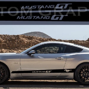 New Side Door Vinyl Decal Sticker High Quality Compatible With Mustang ...