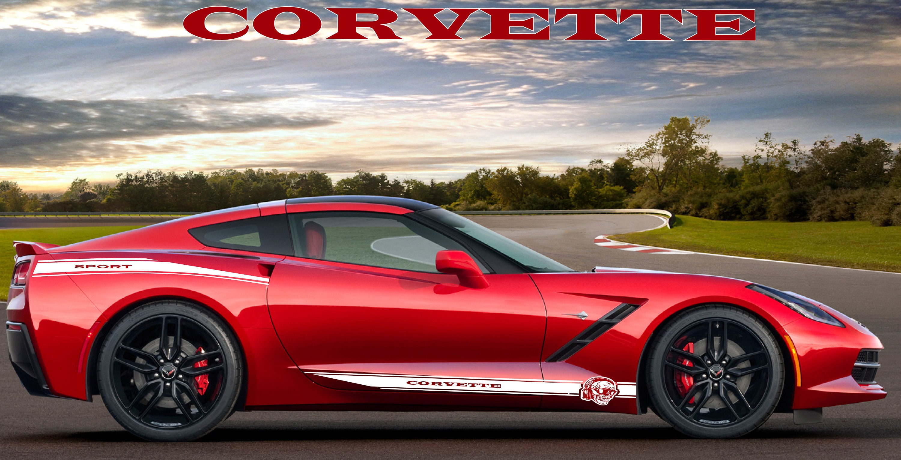 Exclusive Design Set of Stickers Decal Stripe Body Kit - Etsy