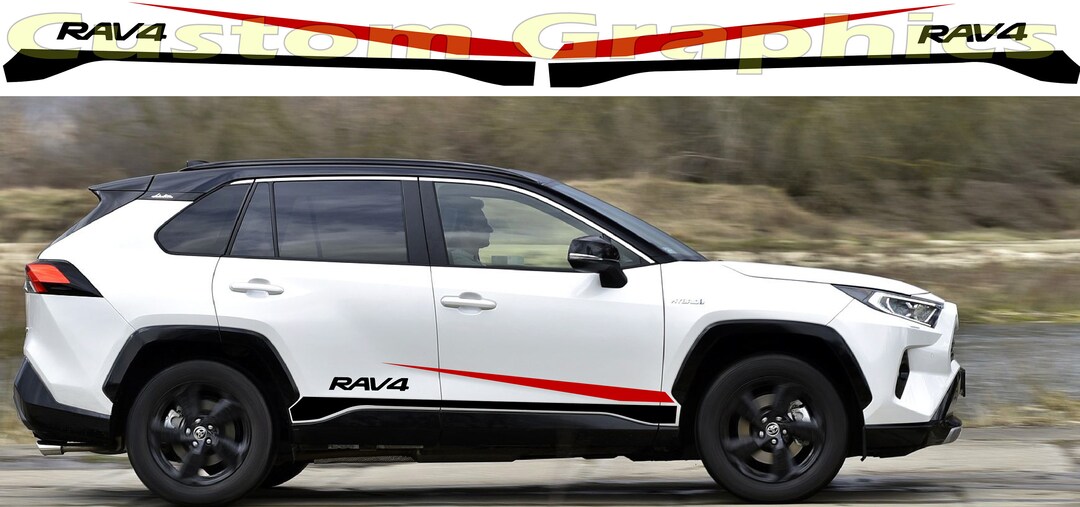 2 Color New Sport Sticker Decal Side Door Stripes High Quality ...