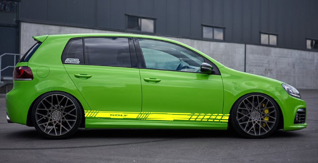 2x Body Decals Side Stripe Sticker Logo Graphics Vinyl High Quality ...