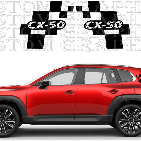 Mazda Cx50 Decal - Etsy