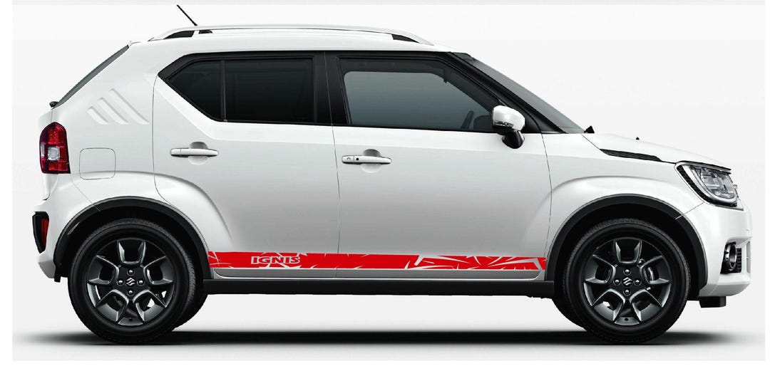 Set of Stickers Decal Stripe Body Kit Sport Side Door Sticker Racing ...