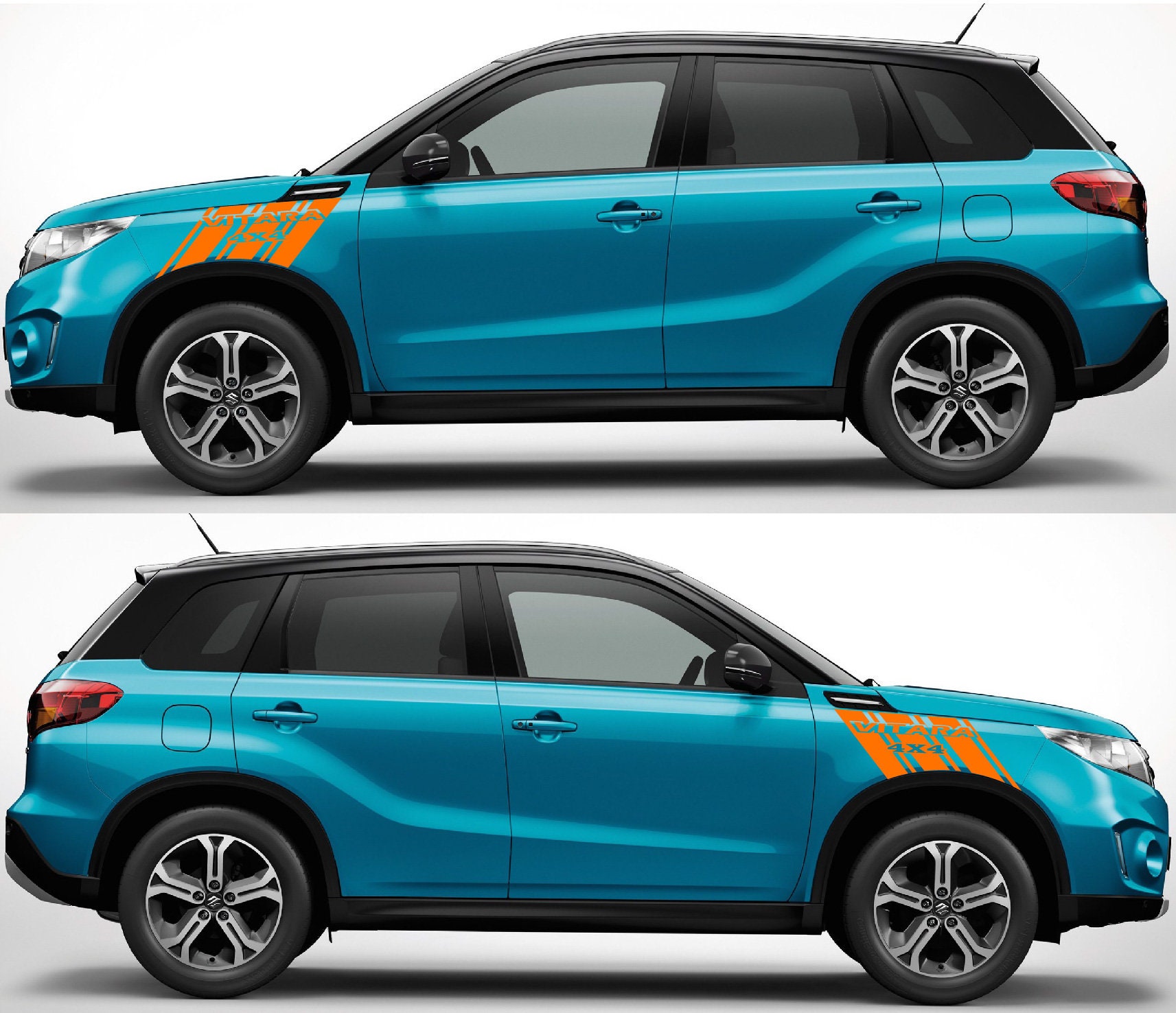 Set of Stickers Decal Stripe Body Kit Sport Side Door Sticker - Etsy