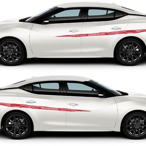 Sport Sticker Decal Side Door Stripes High Quality Compatible With ...