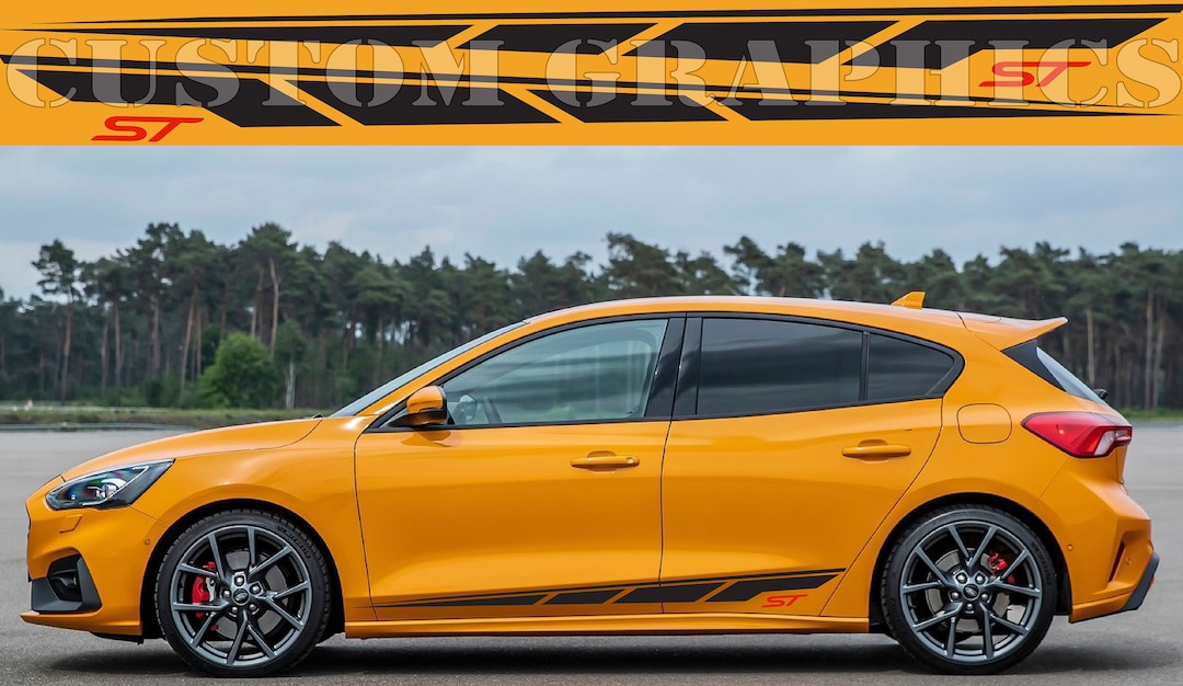 2 Color New Stripe Decal Graphic Stickers Kit High Quality Compatible ...