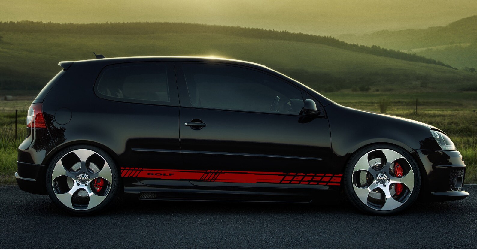 2x Body Decals Side Stripe Sticker Logo Graphics Vinyl High - Etsy