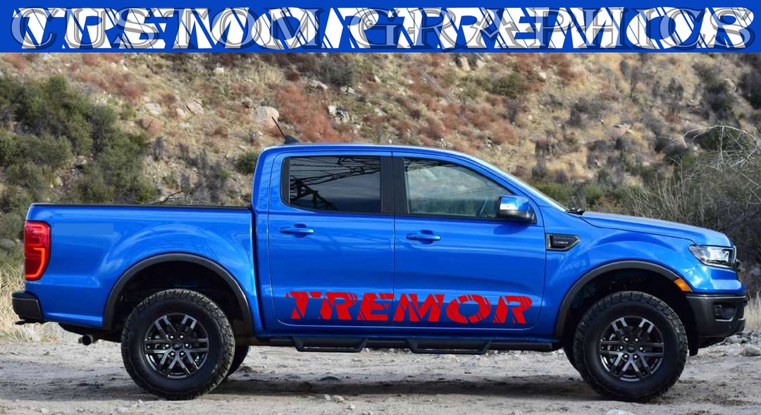 Pair of Sport Side Stripes Decal Sticker Vinyl Compatible With Ford ...