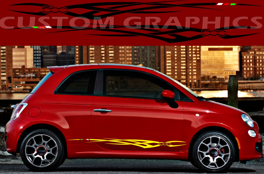 New 2X Side Door Stripe Vinyl Decal Graphic Sticker Kit High Quality ...