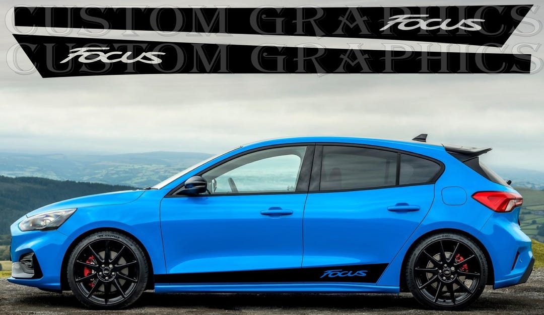 Sport Side Door Sticker Racing Design Compatible With Ford Focus - Etsy