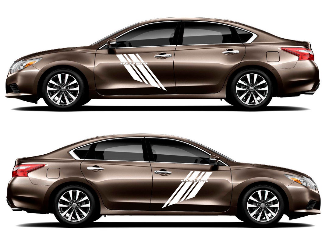 Custom Design Sport Sticker Decal Side Door Stripes Compatible With ...