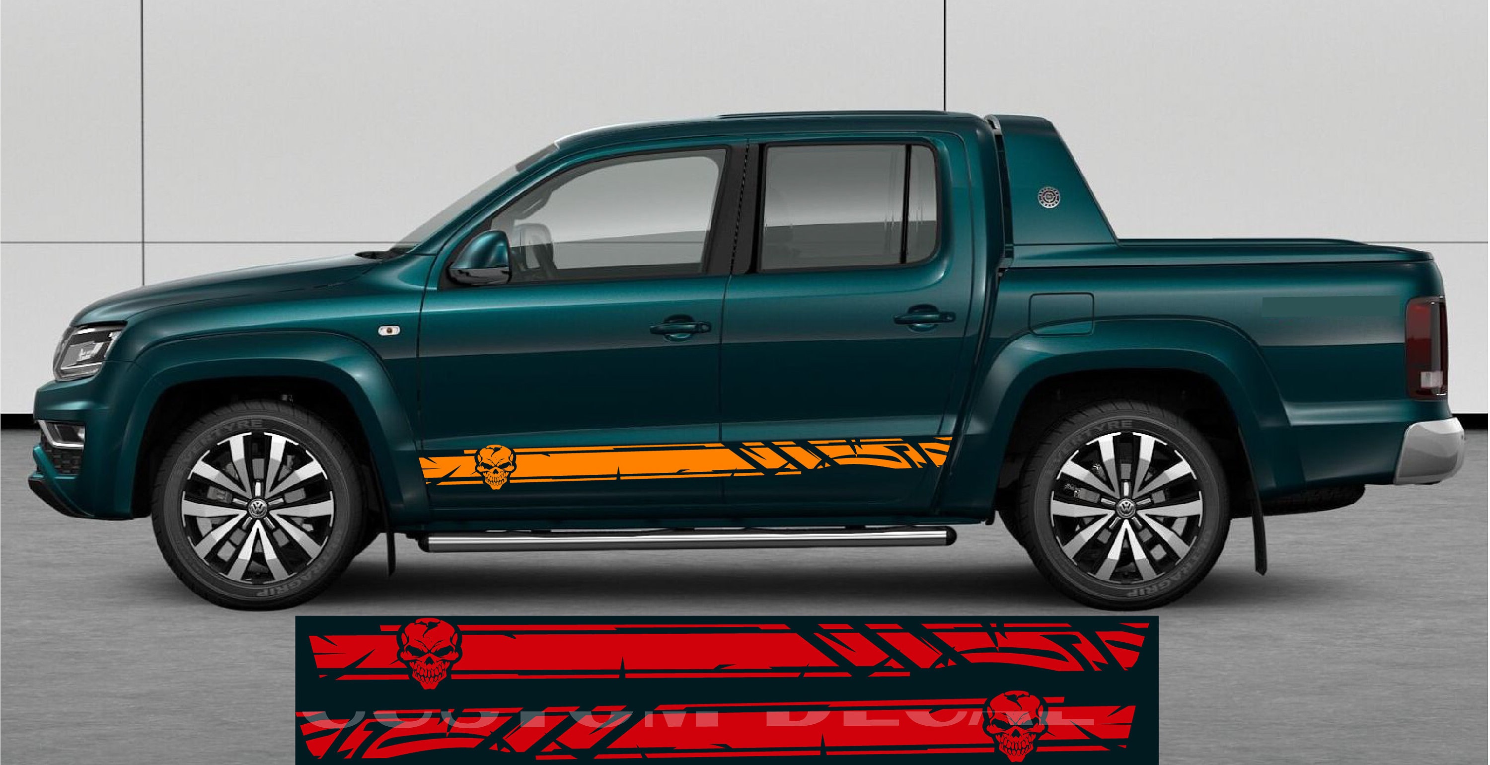 Side Door Stripe Custom Kit Stickers Set Kit Vinyl High - Etsy