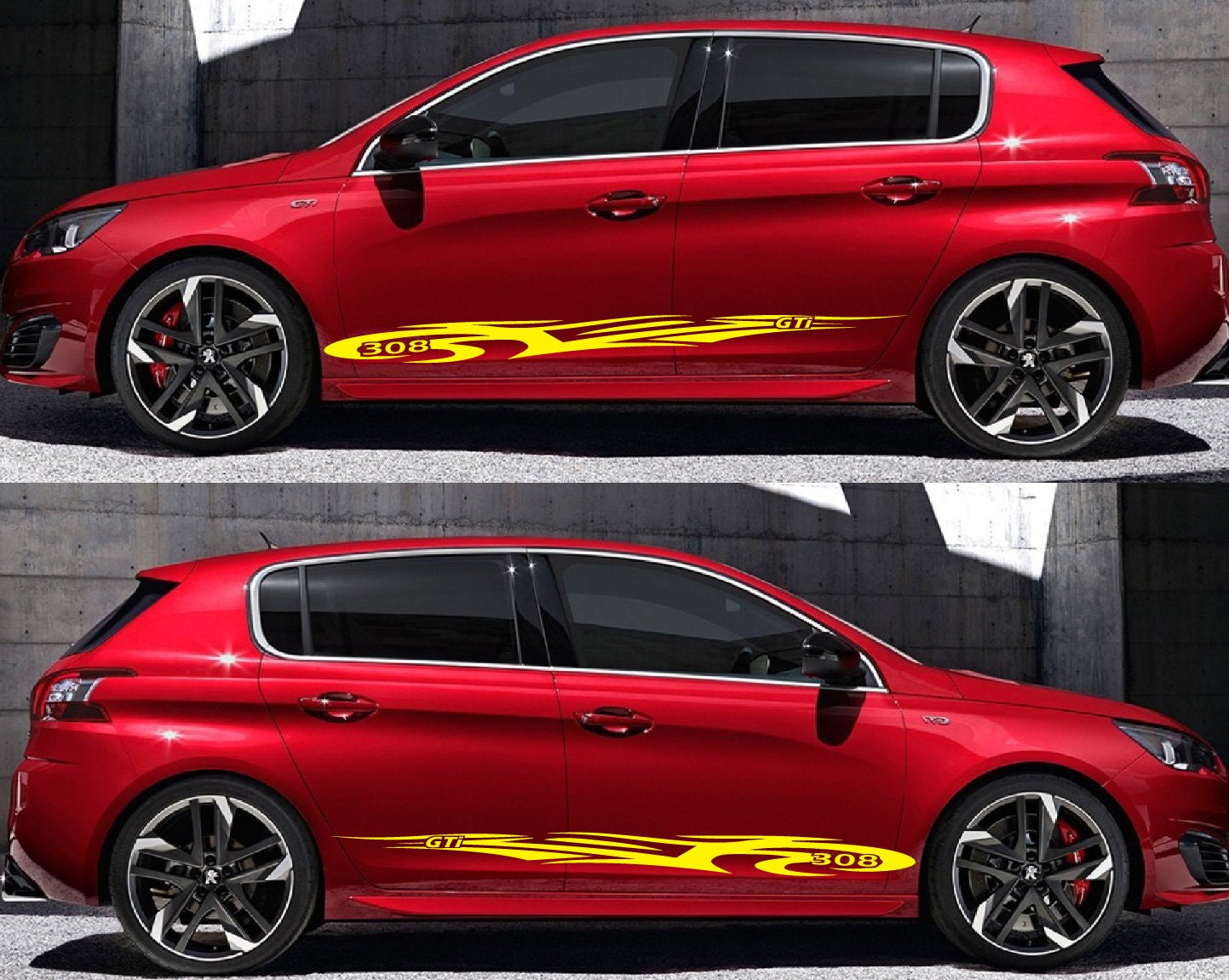 Tribal Design Decal Graphic Sticker Door Sport Stripe Kit High - Etsy