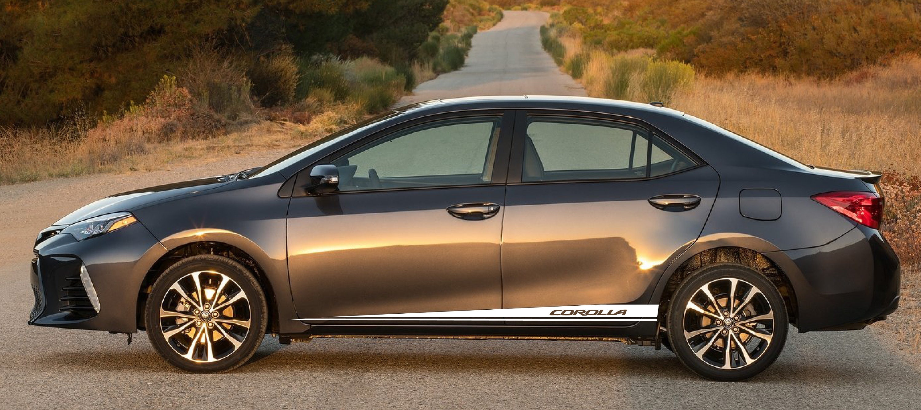 Exclusive Set of Stickers Decal Stripe Body Kit Sport Side Door Sticker ...