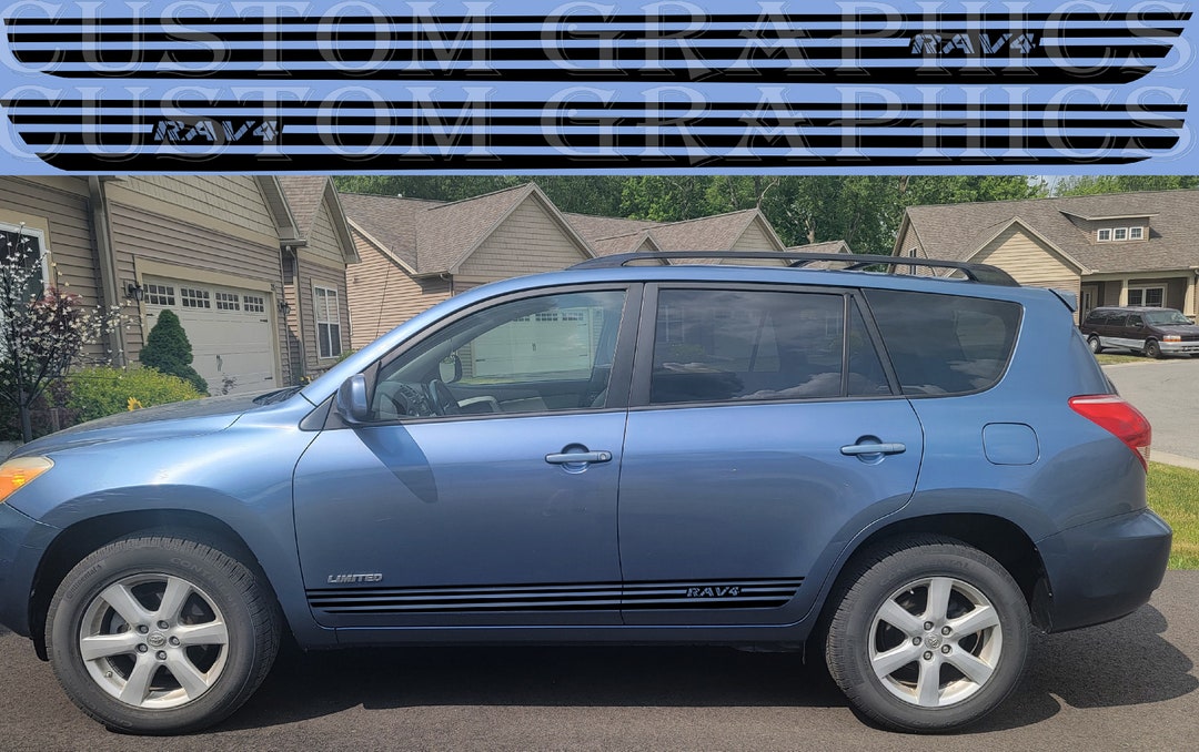 Set of Stickers Decal Stripe Body Kit Sport Side Door Sticker Racing ...